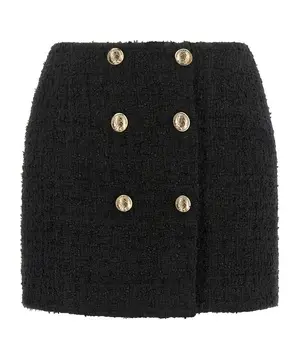Balmain Button-detailed Mini Skirt