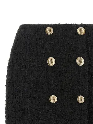 Balmain Button-detailed Mini Skirt