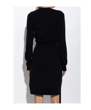 Dsquared2 V-neck Tie-front Dress