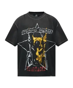 REPRESENT Short-sleeved T-shirt - Black