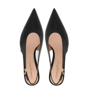 GIANVITO ROSSI Robbie 85mm Slingback Pumps - Black