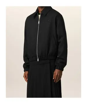 AMI Paris Quilted Wool Jacket