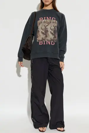 ANINE BING Maha Logo-patch Track Pants