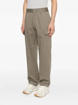 Dsquared2 Cargo Pants With Flap Pockets And Cuffed Legs - Gray