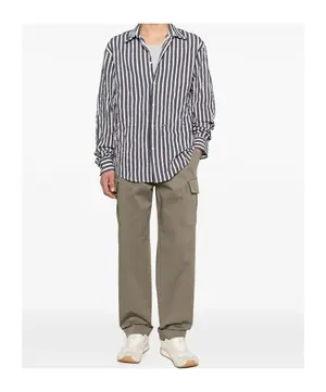 Dsquared2 Cargo Pants With Flap Pockets And Cuffed Legs - Gray