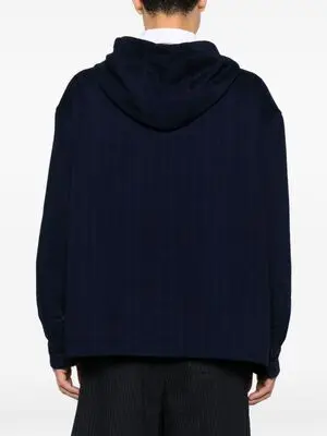 Jacquemus Hooded Chest-pocket Shirt