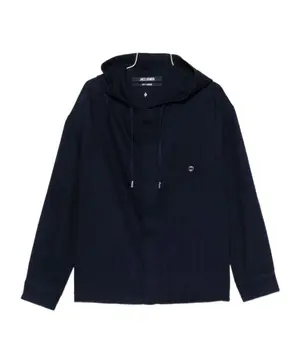 Jacquemus Hooded Chest-pocket Shirt - No