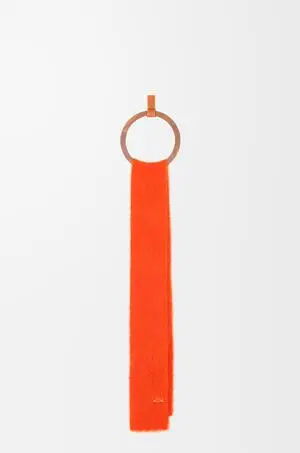 Loewe Logo Scarf - Oranges