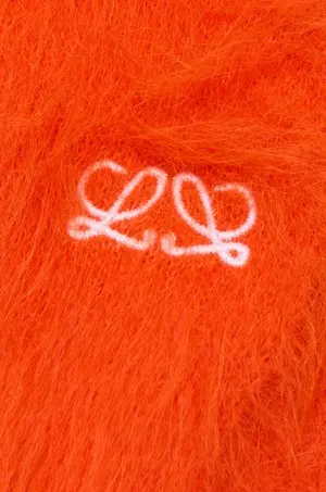 Loewe Logo Scarf - Oranges