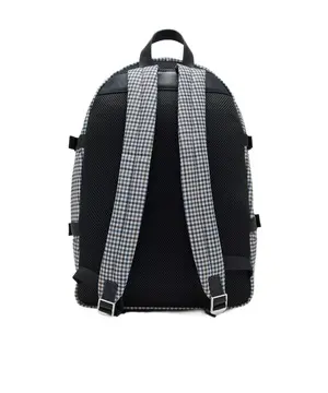 Emporio Armani Eagle Club Capsule Collection Checked Nylon Backpack