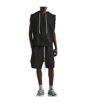 Rick Owens Sleeveless Hooded Tunic