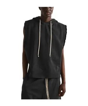 Rick Owens Sleeveless Hooded Tunic