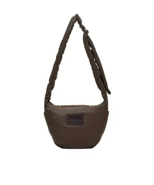 Emporio Armani Padded Nylon Shoulder Bag - Green