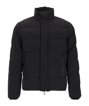 Emporio Armani High Neck Zip-up Bomber Jacket