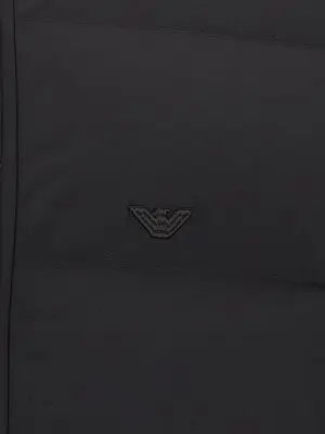 Emporio Armani High Neck Zip-up Bomber Jacket