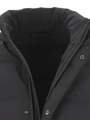 Emporio Armani High Neck Zip-up Bomber Jacket