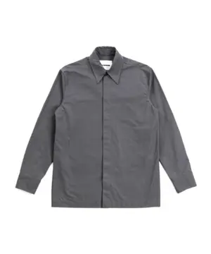 JIL SANDER Long-sleeved Shirt - Gray