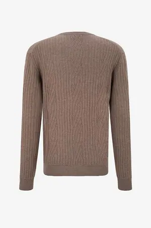 Brioni Knitted Crew-neck Pullover