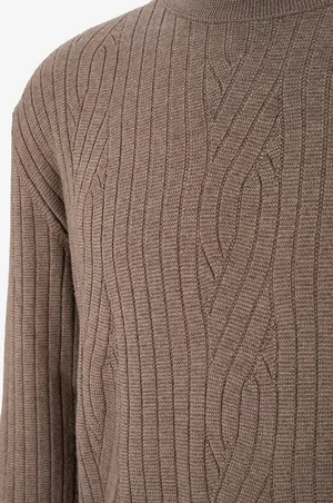 Brioni Knitted Crew-neck Pullover