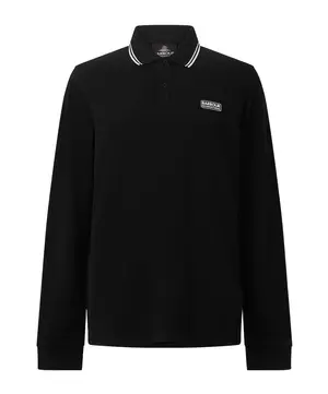 Barbour Cotton Long-sleeve Polo Shirt