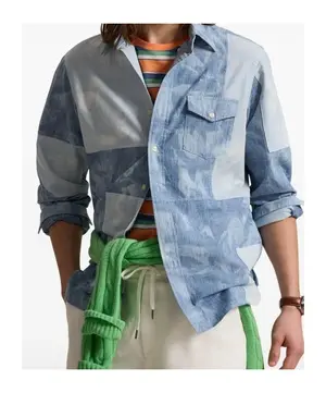 Polo Ralph Lauren Patchwork Chambray Shirt