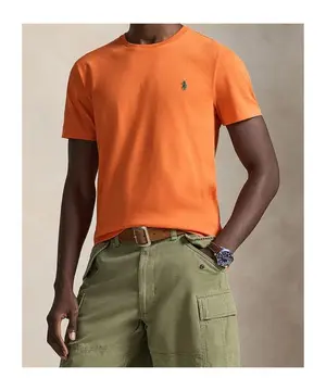 Polo Ralph Lauren Logo Slim Fit T-shirt - Orange