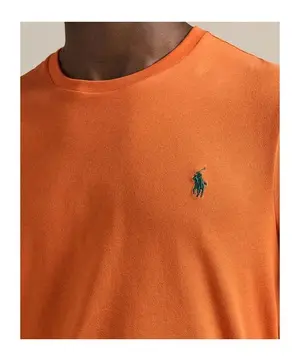Polo Ralph Lauren Logo Slim Fit T-shirt - Orange