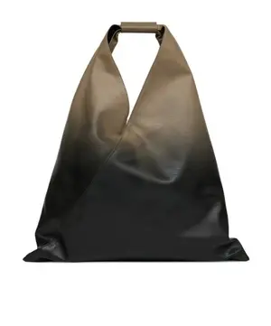 MAISON MARGIELA Ombre Effect Triangular Silhouette Top Handle Shoulder Bag