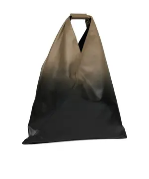 MAISON MARGIELA Ombre Effect Triangular Silhouette Top Handle Shoulder Bag