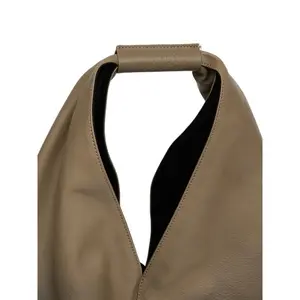 MAISON MARGIELA Ombre Effect Triangular Silhouette Top Handle Shoulder Bag