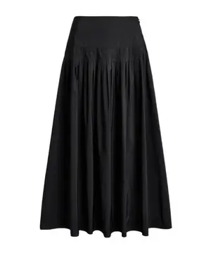 Ralph Lauren High-waisted Pleated Flared Skirt