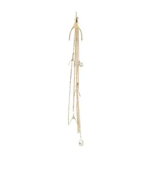 Alexander McQueen Chain Pendant Earrings