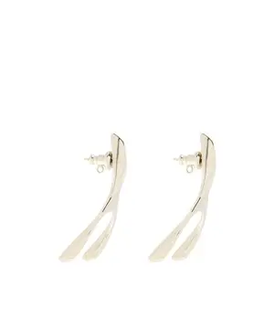 Alexander McQueen Chain Pendant Earrings