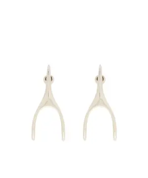 Alexander McQueen Chain Pendant Earrings