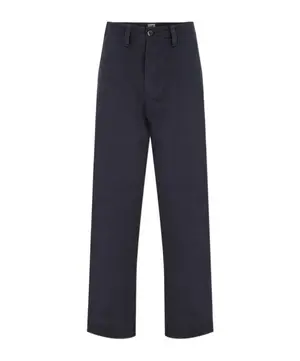 C.P. COMPANY Straight-leg Twill Trousers - Black