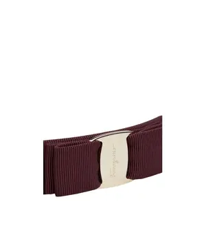 FERRAGAMO Vara Bow Hairclip - Plum