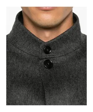 Zegna Long-sleeve High-neck Jacket