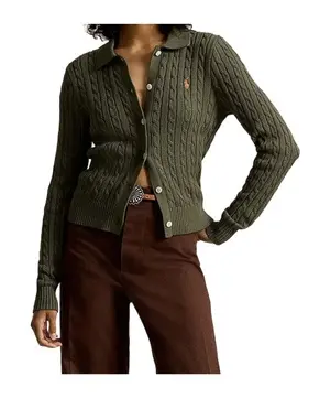 Polo Ralph Lauren Cable-knit Cotton Cardigan