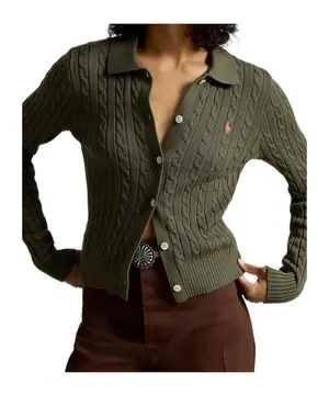 Polo Ralph Lauren Cable-knit Cotton Cardigan