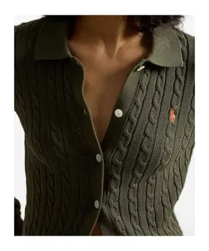 Polo Ralph Lauren Cable-knit Cotton Cardigan