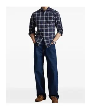 Polo Ralph Lauren Check-print Long-sleeve Shirt