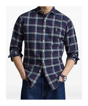 Polo Ralph Lauren Check-print Long-sleeve Shirt