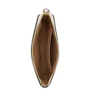 COACH Corner Zip Wristlet With Star Print