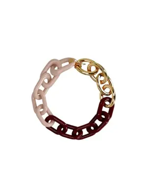 Marni Chain-linked Necklace - Yellow