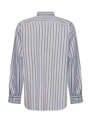 Dries Van Noten Striped Print Shirt
