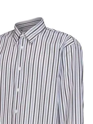 Dries Van Noten Striped Print Shirt