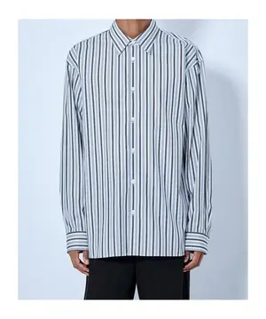 Dries Van Noten Striped Print Shirt