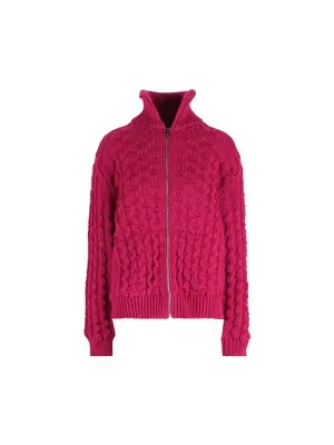 Prada Wool Cardigan - Of Raspberry