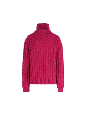 Prada Wool Cardigan - Of Raspberry