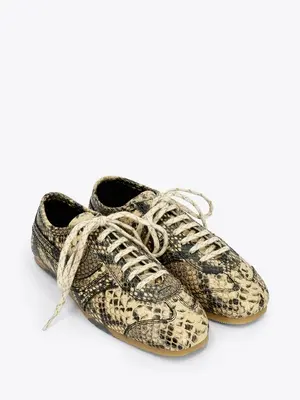 Dries Van Noten Leather Sneakers